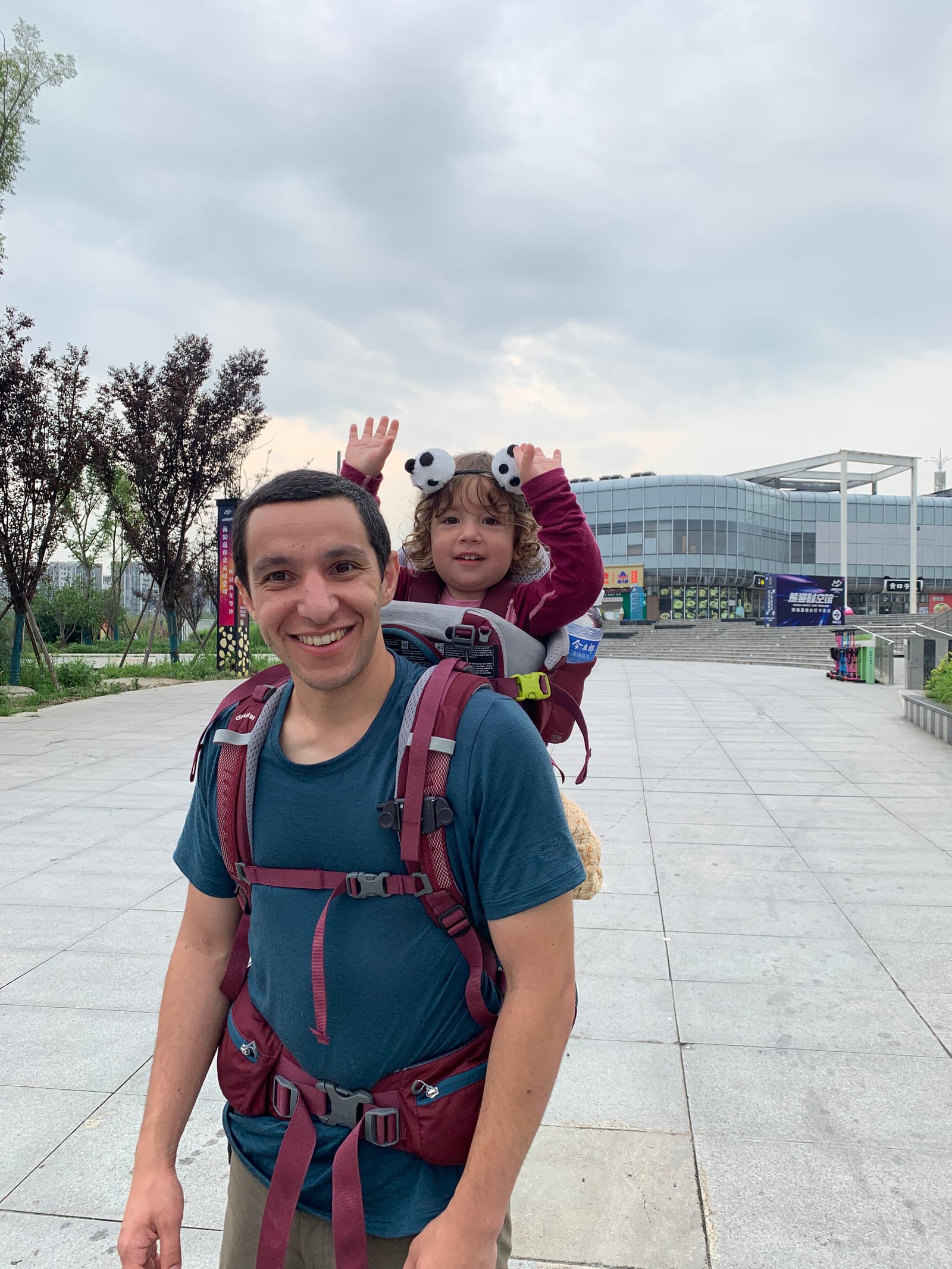 Visiting Panda Research Breeding Center in Chengdu